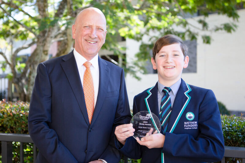 Flinders Student Wins Stroke Warrior Award for Fundraising
